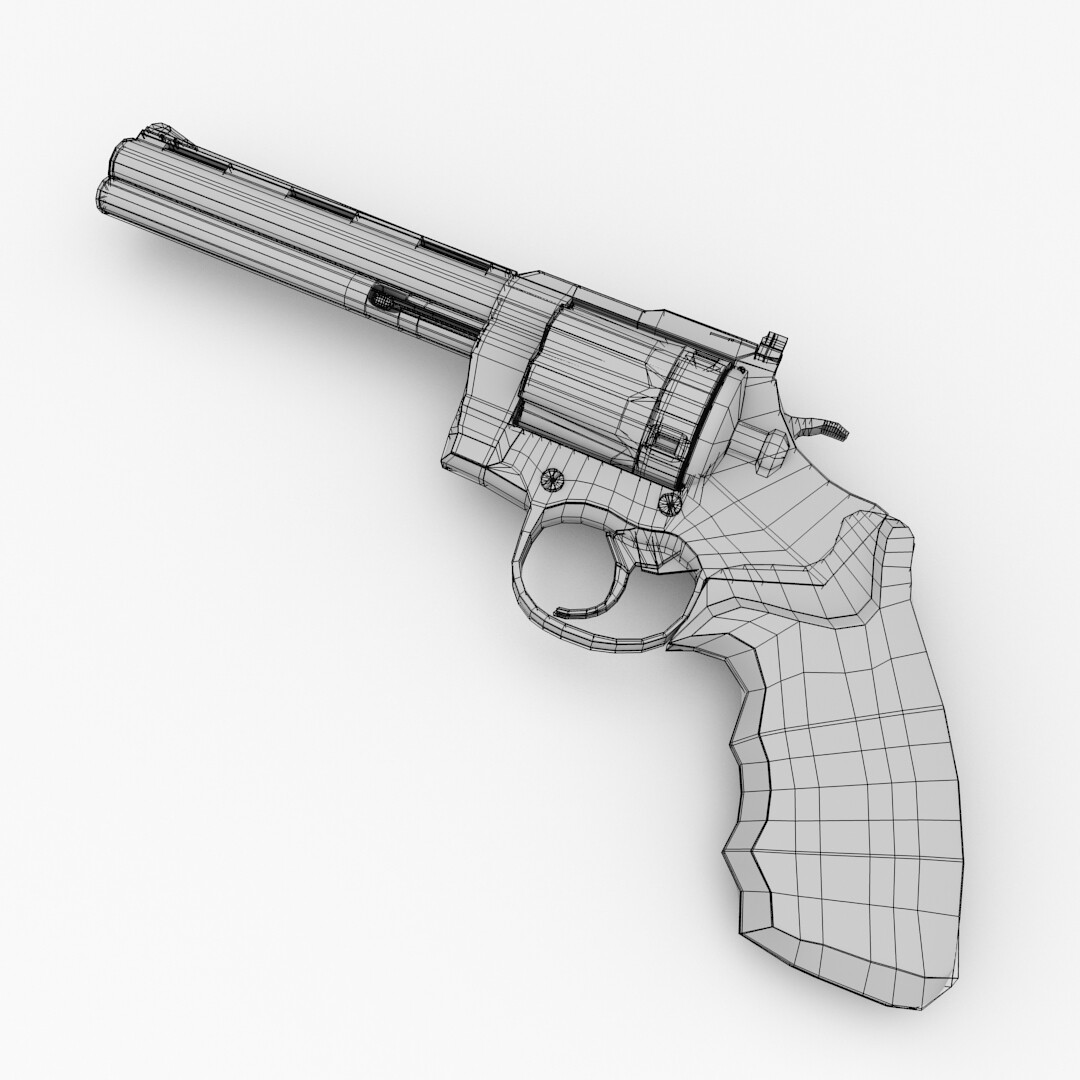 ArtStation - Colt Anaconda | Game Assets