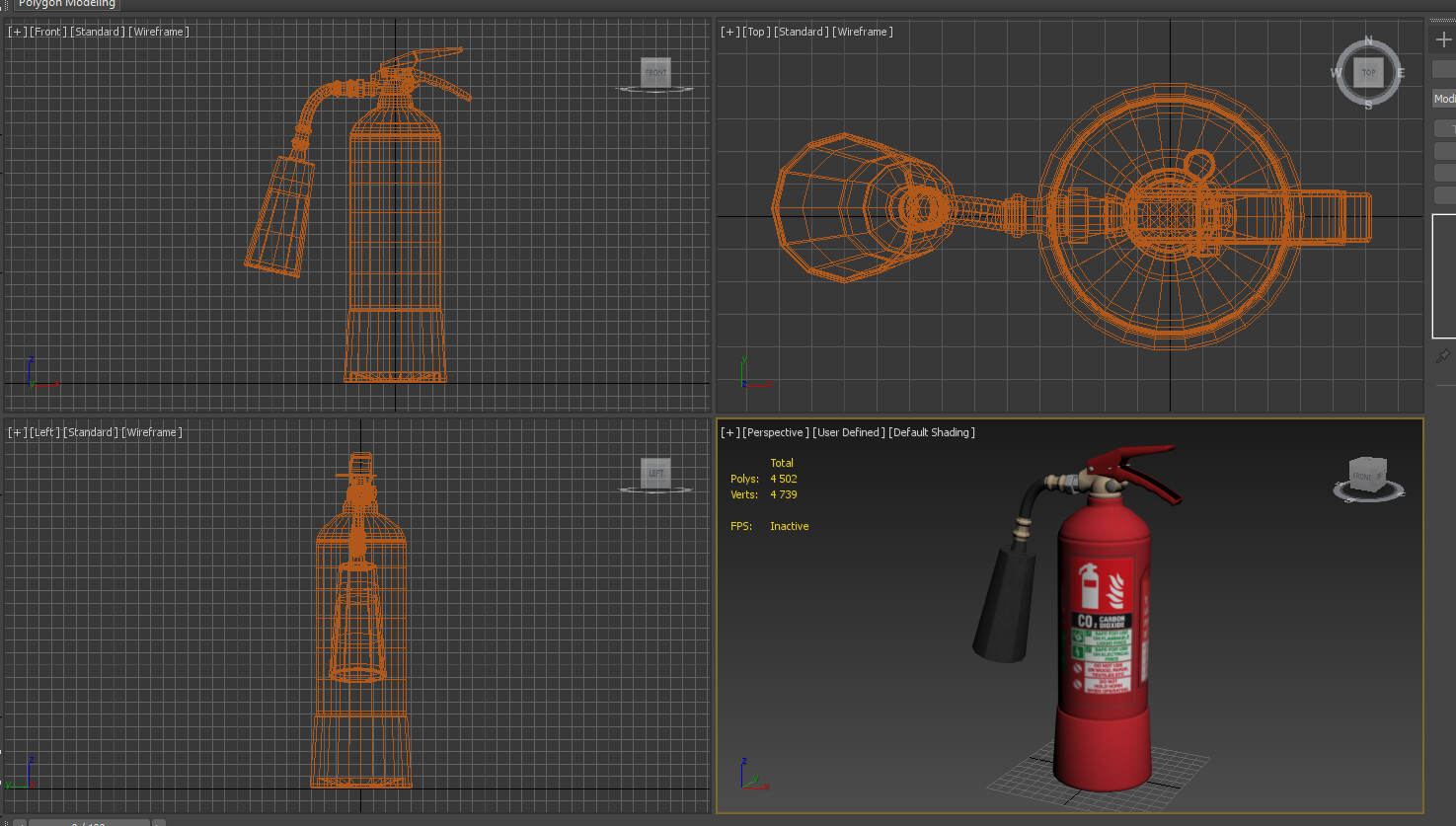 ArtStation - CO2 fire extinguisher | Resources