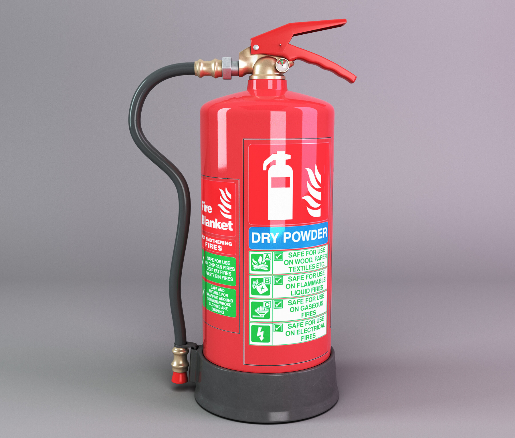 ArtStation - DRY Power fire extinguisher | Game Assets