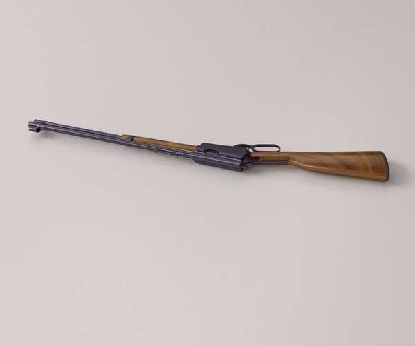 ArtStation - Henry Lever Action Rifle | Game Assets