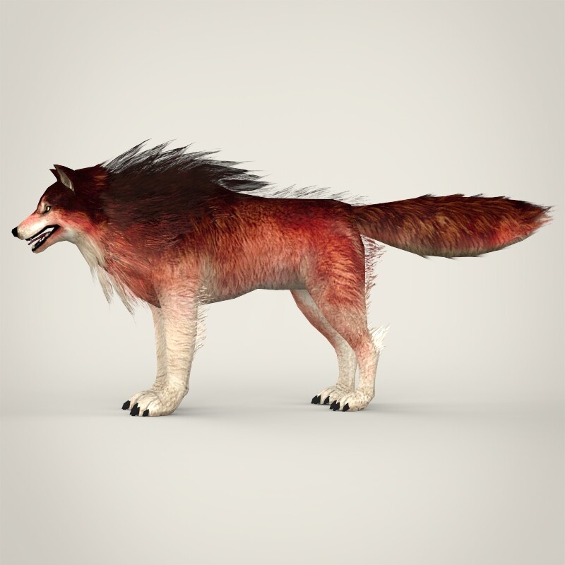 ArtStation - Red Wolf | Resources