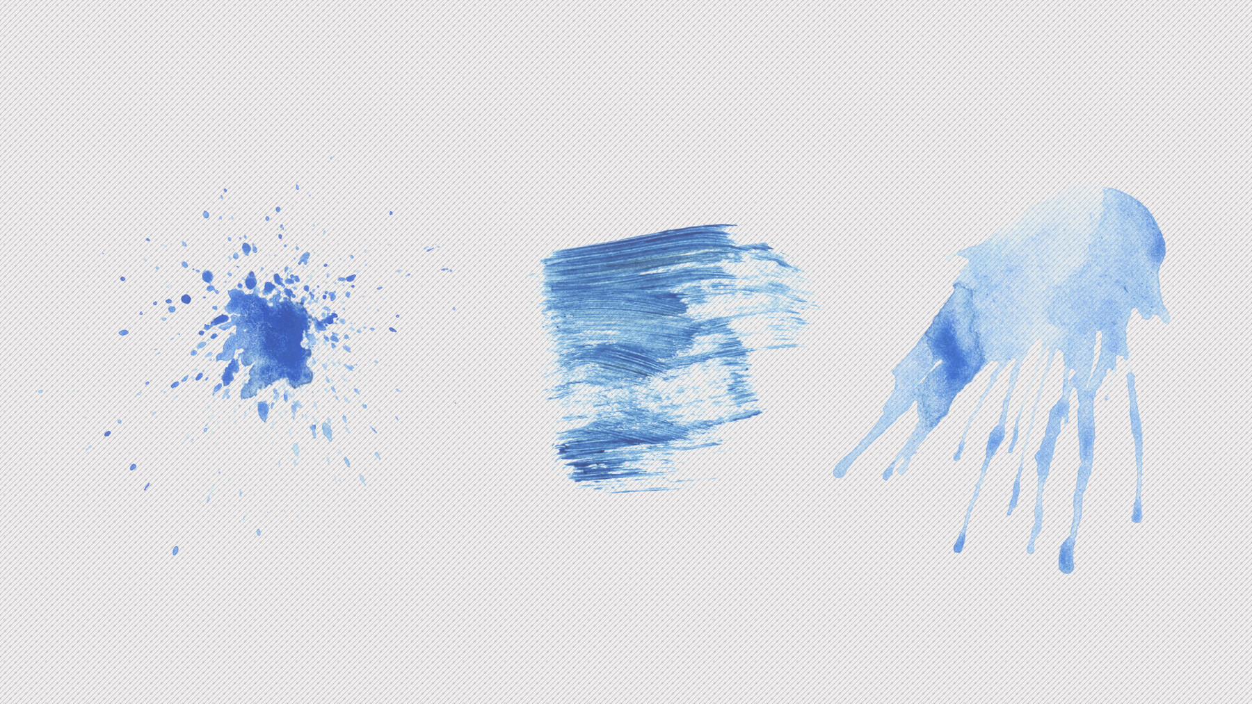 ArtStation - 25+25 Pack Paint Splashes Alpha + Color | Brushes