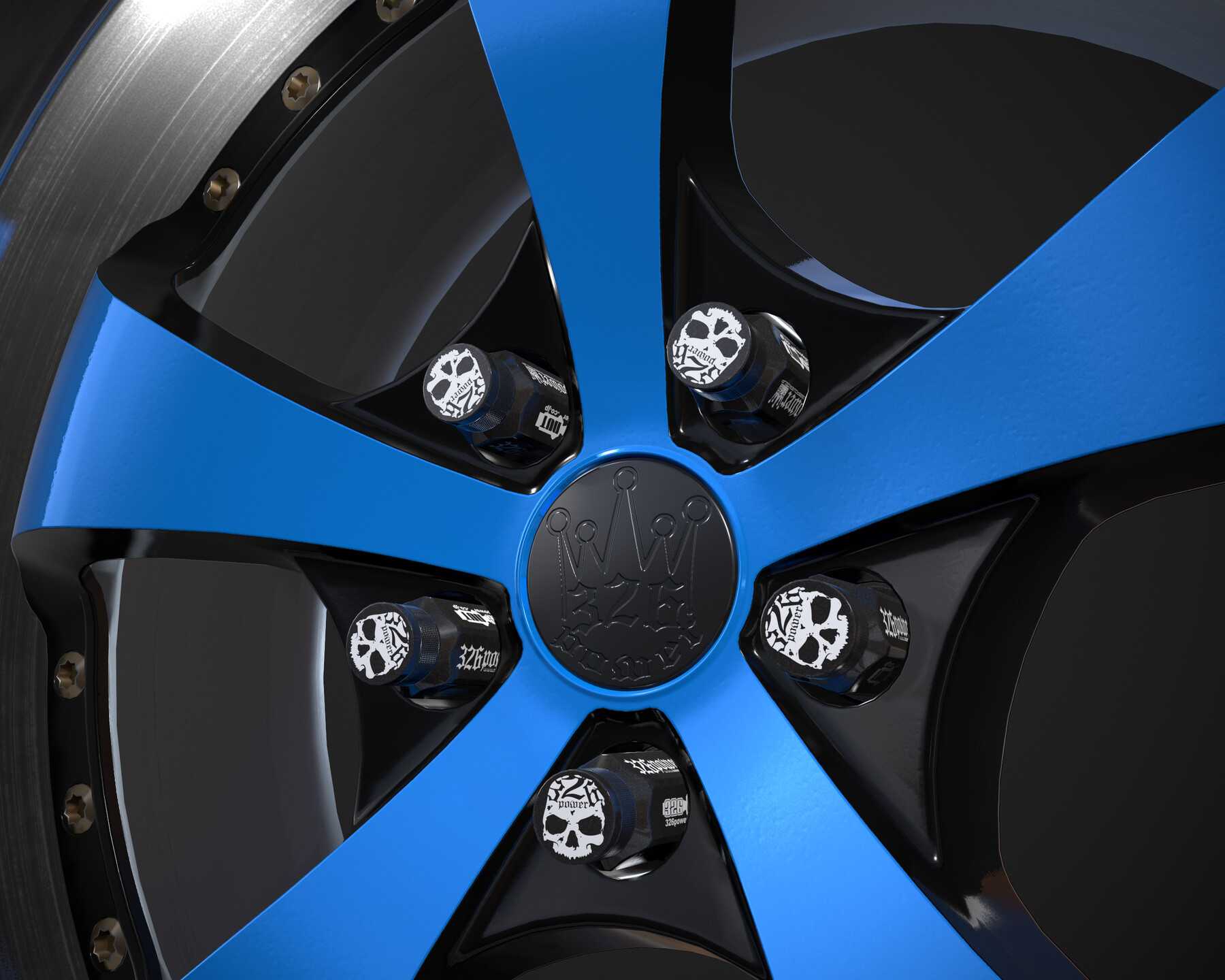 ArtStation - 326 Power Yabaking KF Racing Spoke | Game Assets