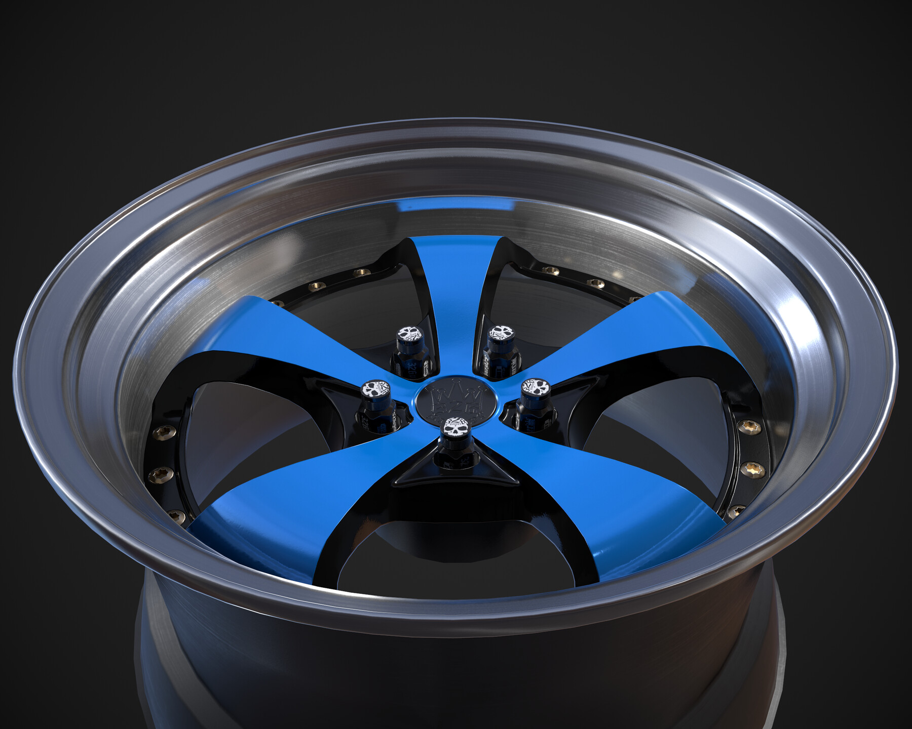 ArtStation - 326 Power Yabaking KF Racing Spoke | Game Assets