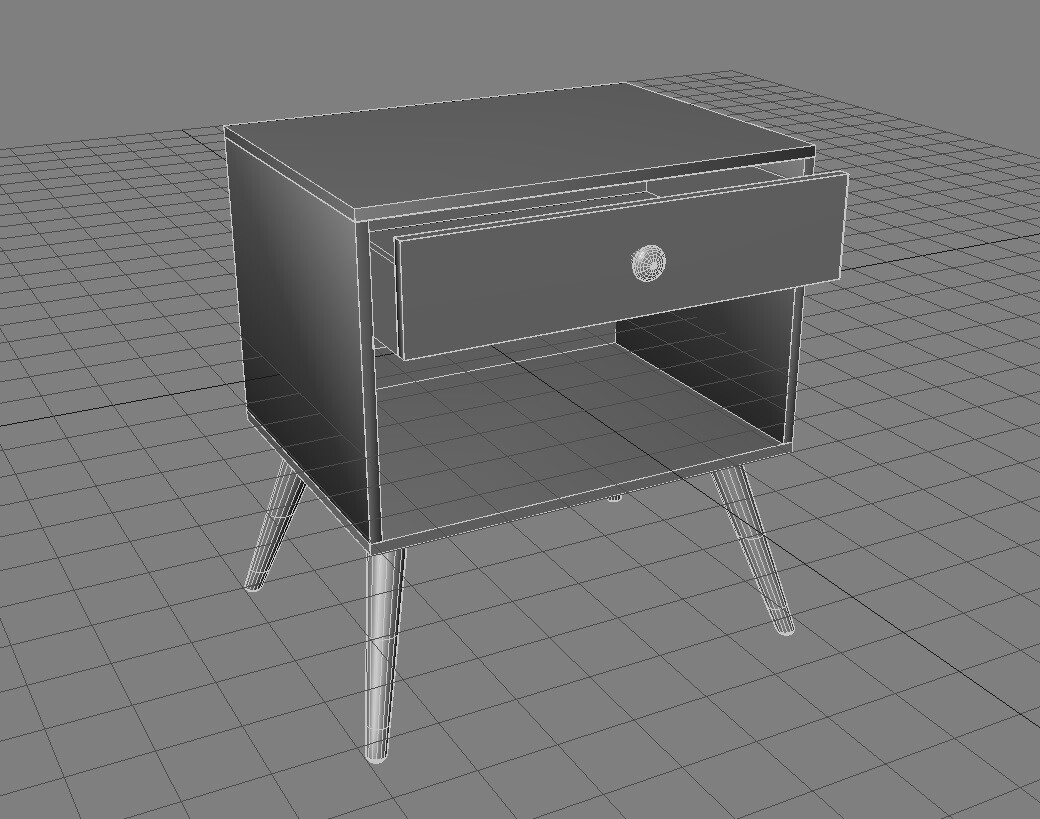ArtStation - End Table | Game Assets