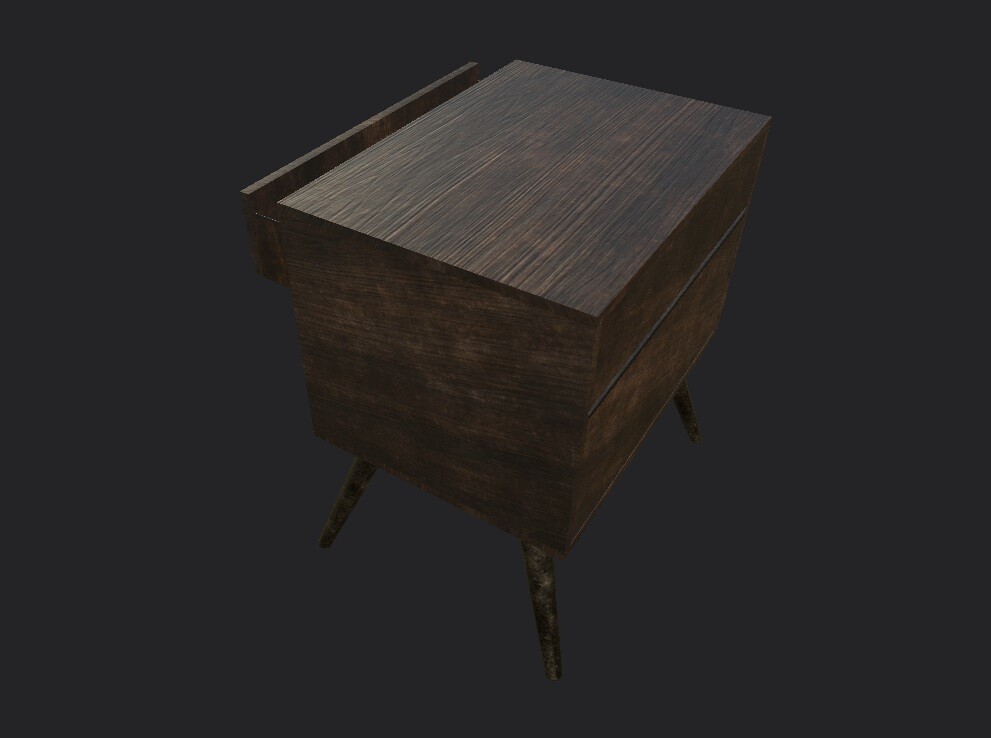 ArtStation - End Table | Game Assets