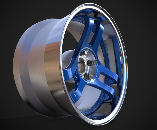 ArtStation - Yokohama Advan Super Racing Ver-2 | Game Assets