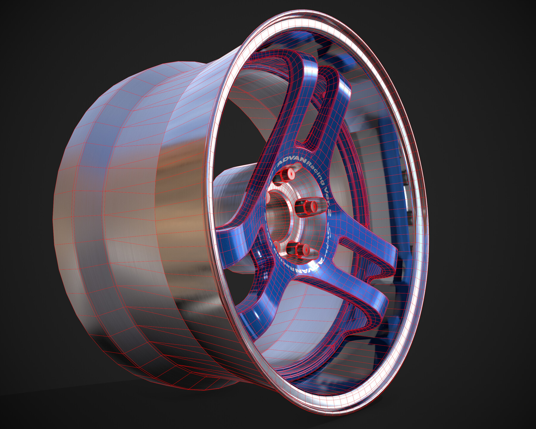 ArtStation - Yokohama Advan Super Racing Ver-2 | Game Assets