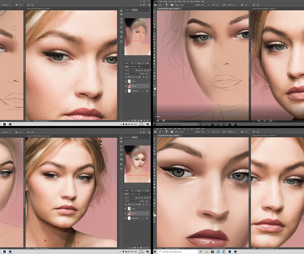 ArtStation - Portrait Painting in Photoshop Video Tutorial | Tutorials