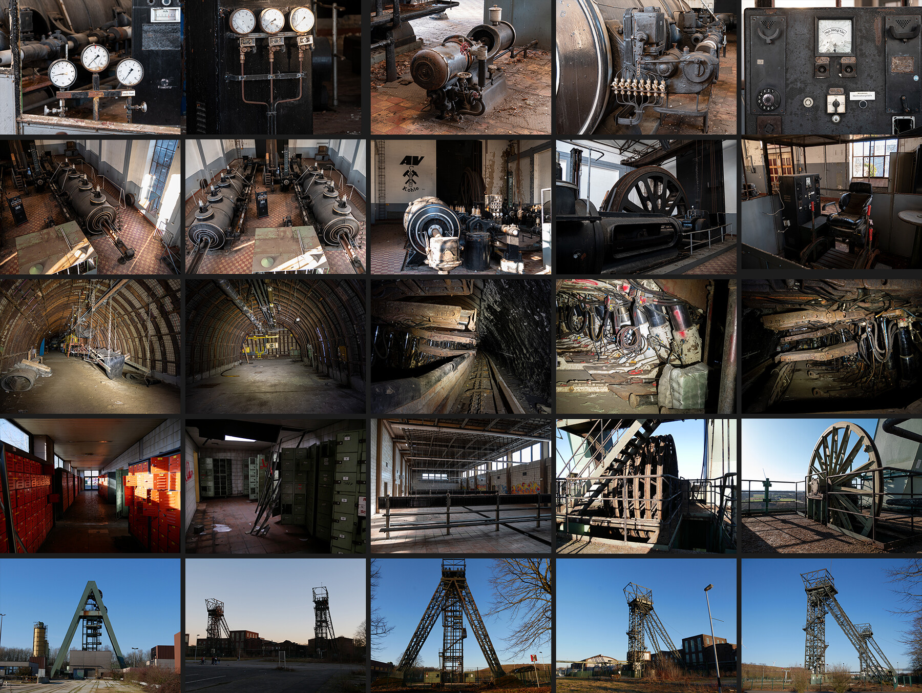 ArtStation - Abandoned Coal Mine - Reference Pack | Resources