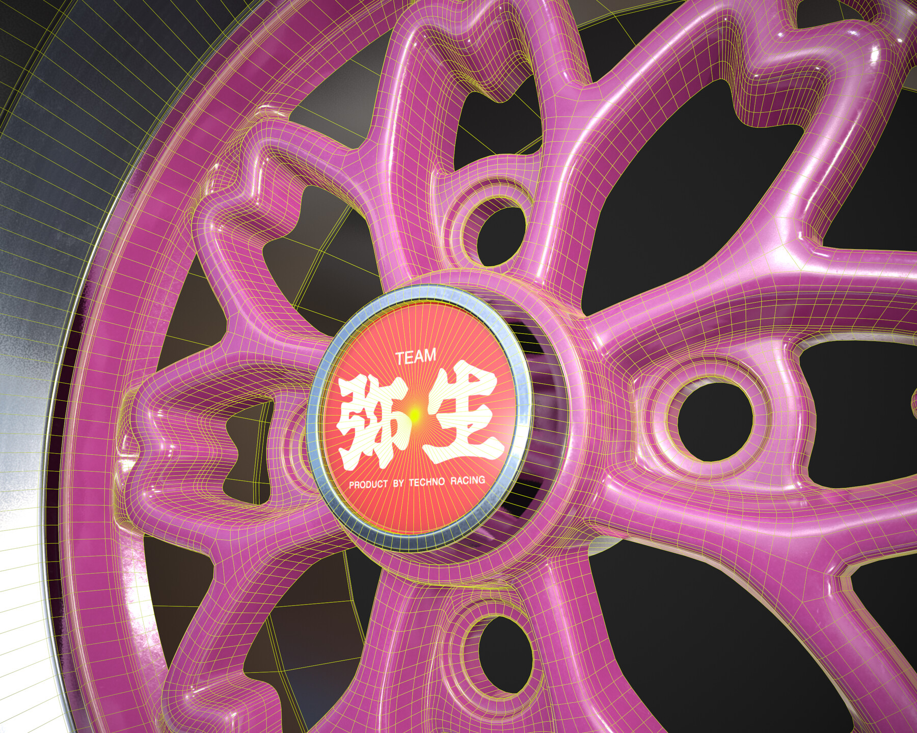 ArtStation - Techno Racing Hayashi Yayoi | Game Assets