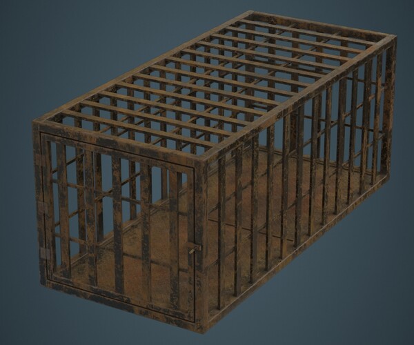 ArtStation - Cage 1C | Game Assets