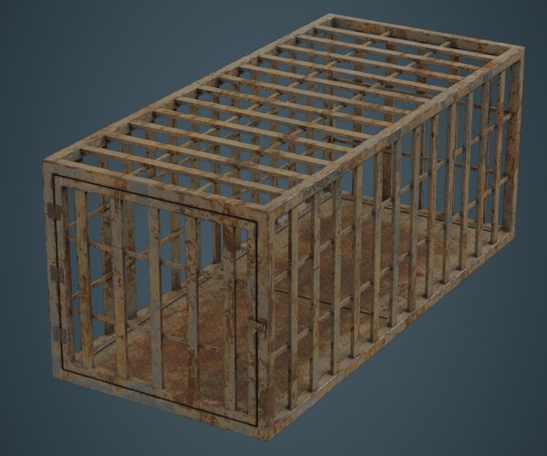 ArtStation - Cage 1D | Game Assets