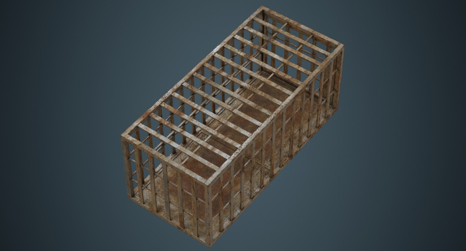 ArtStation - Cage 1D | Game Assets