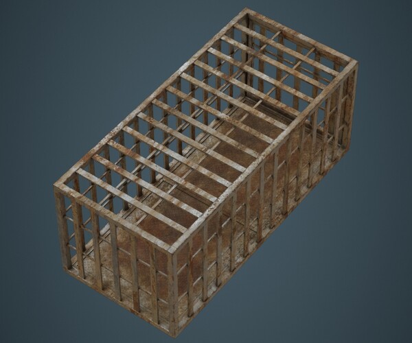 ArtStation - Cage 1D | Game Assets