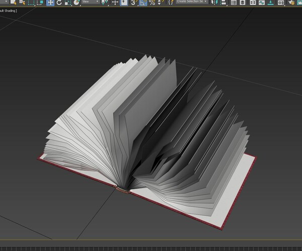 ArtStation - Set of open books | Resources
