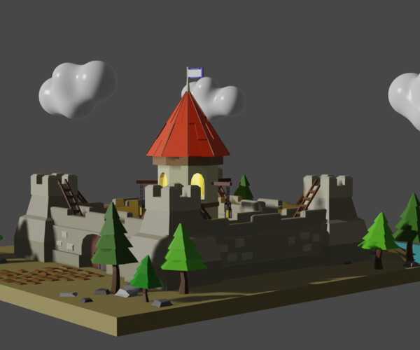 ArtStation - Castle | Game Assets