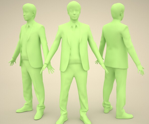 ArtStation - Animated 3D-people 104_Sota | Resources