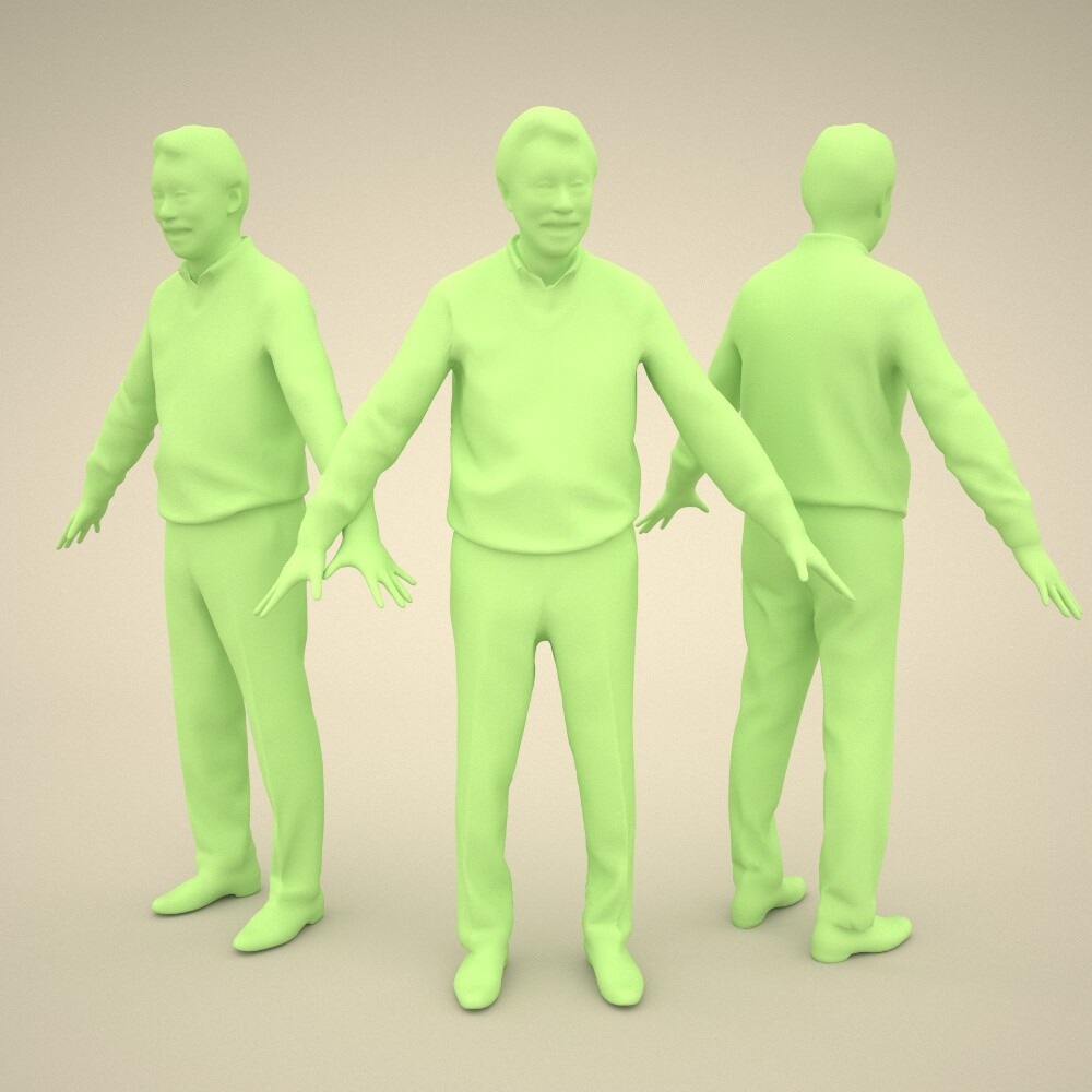 ArtStation - Animated 3D-people 048_Ken | Resources