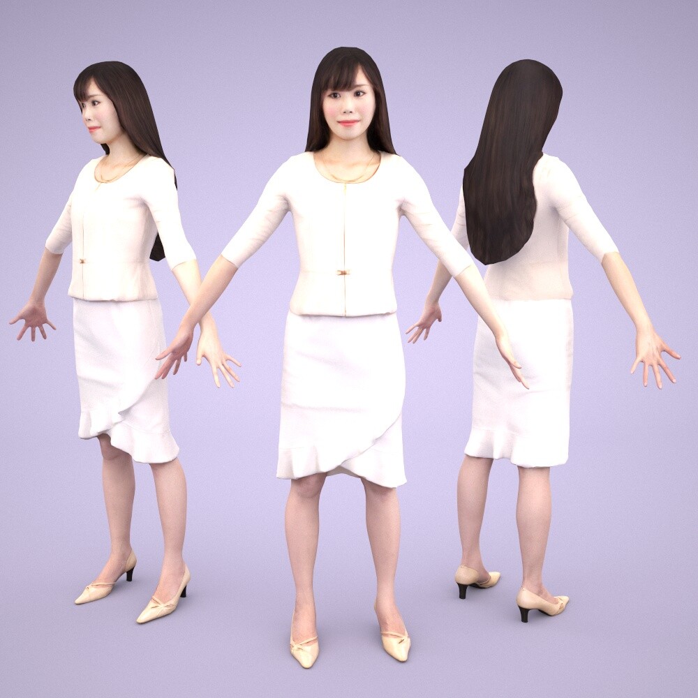 ddd 3D - Animated 3D-people 076_Yui