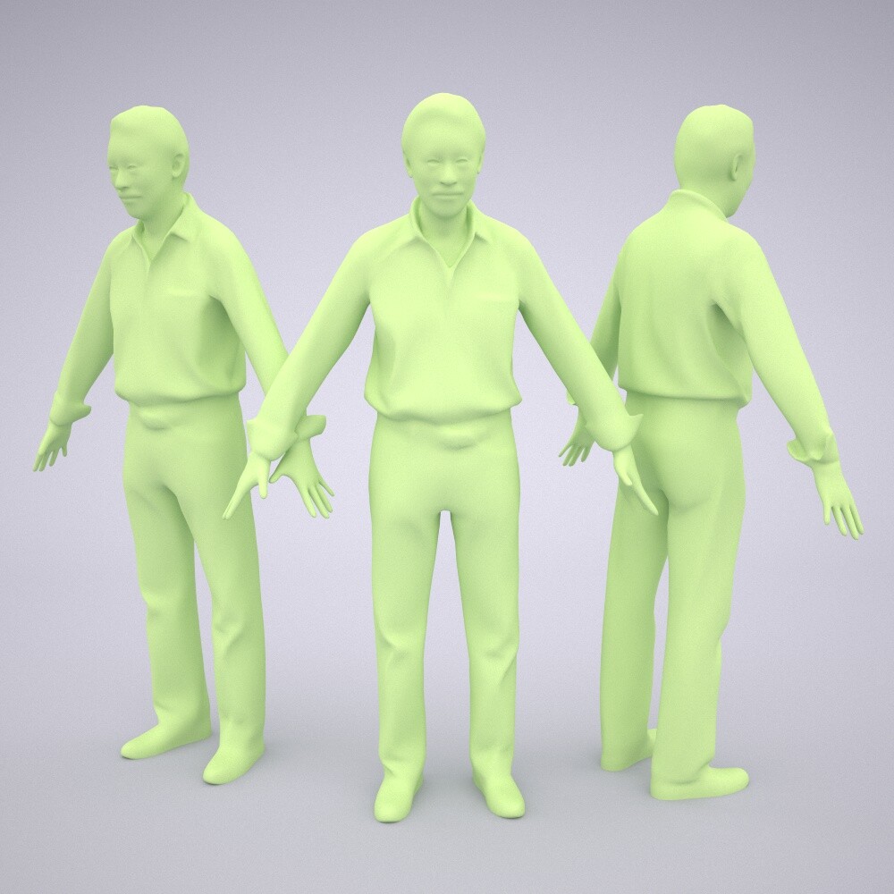 ArtStation - Animated 3D-people 042_Ken | Resources