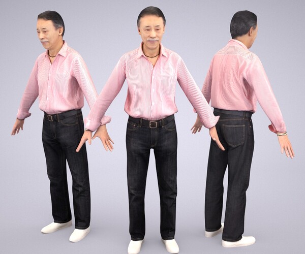 ArtStation - Animated 3D-people 042_Ken | Resources