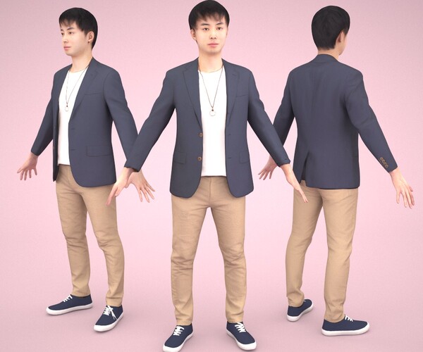 ArtStation - Animated 3D-people 108_Sota | Resources