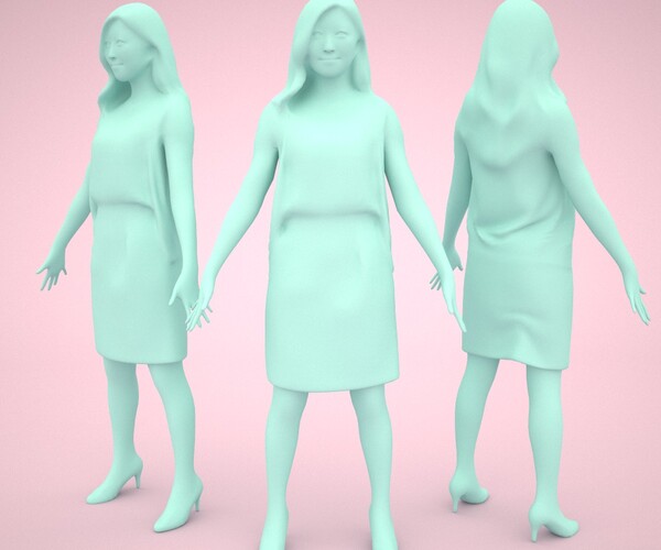 ArtStation - Animated 3D-people 054_Mao | Resources
