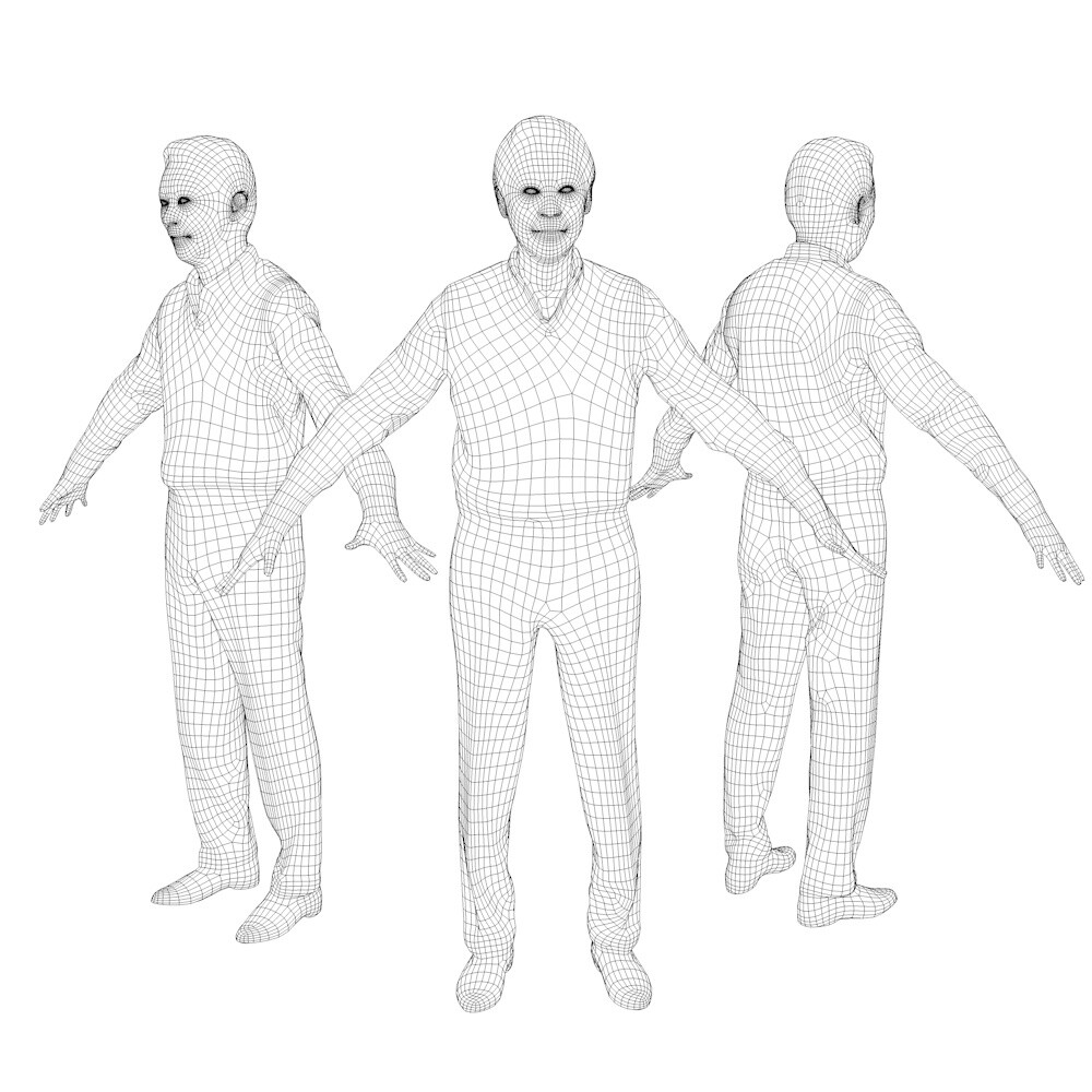 ArtStation - Animated 3D-people 050_Ken | Resources