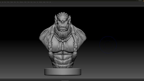 ArtStation - Orc Head | Resources