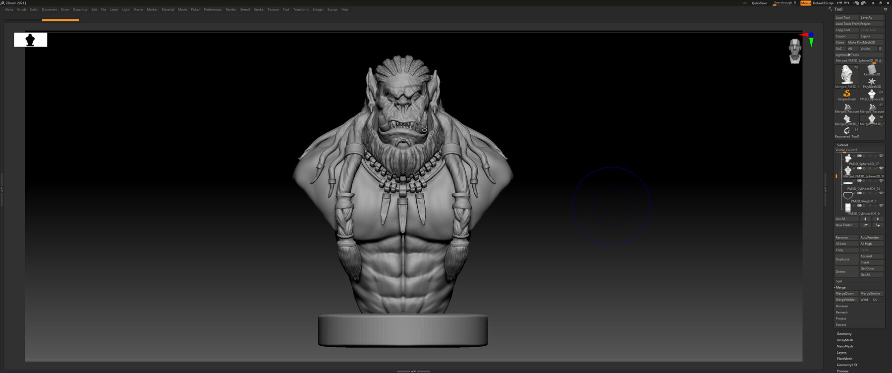 ArtStation - Orc Head | Resources