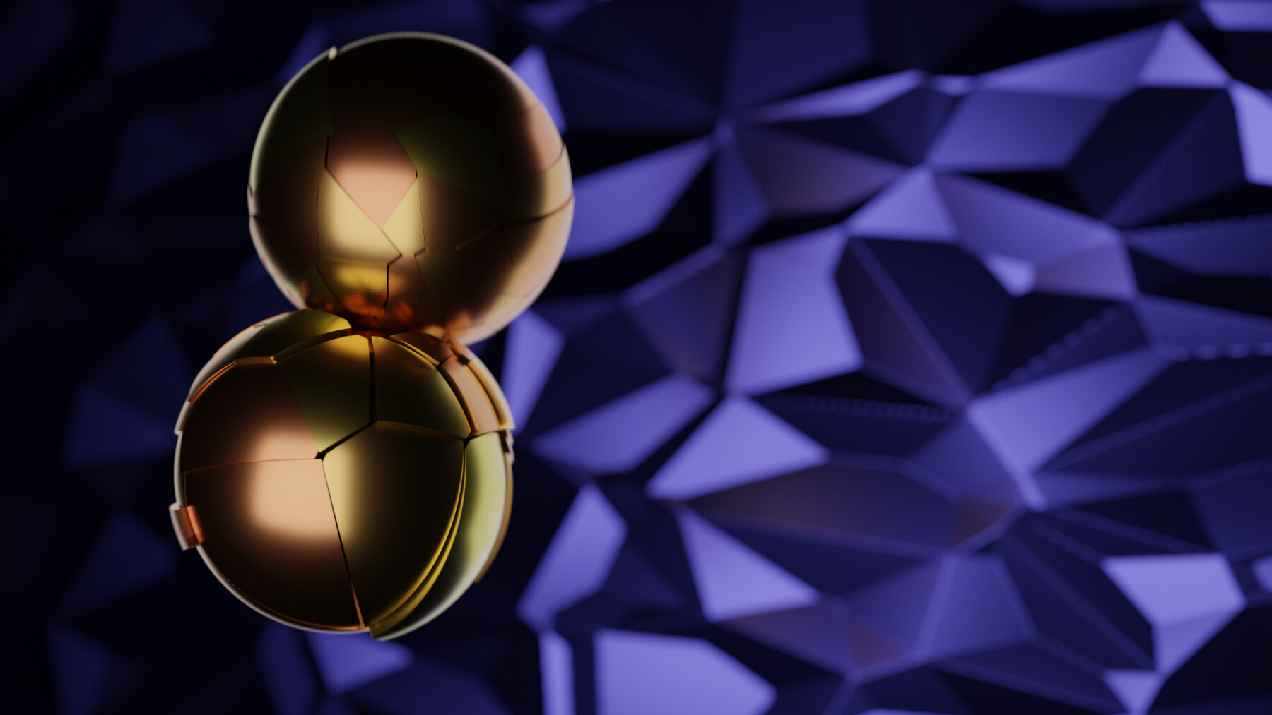 ArtStation - spheres colliding | Artworks