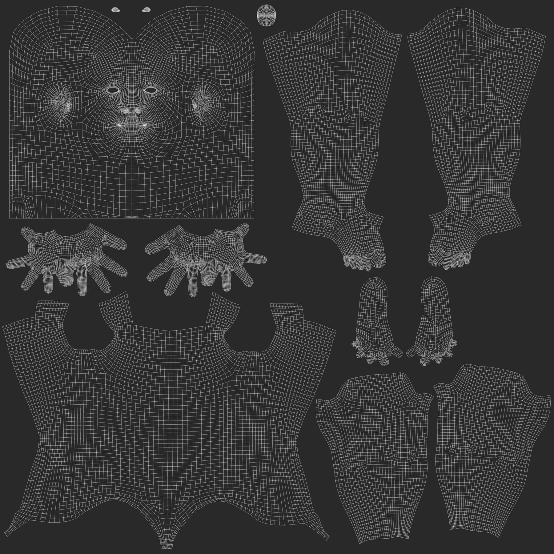 ArtStation - Realistic Human Male Basemesh | Game Assets