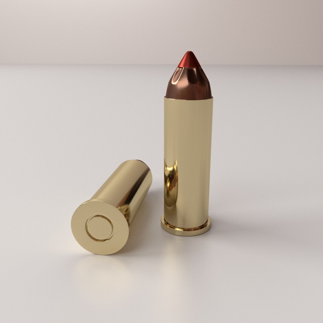 ArtStation - Ammunition 44 Magnum | Game Assets