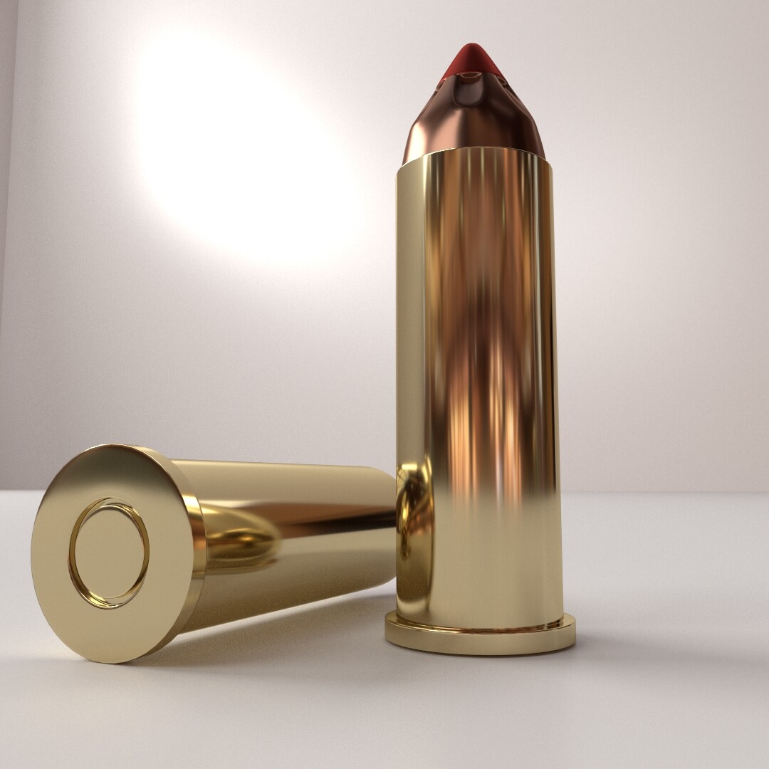 ArtStation - Ammunition 44 Magnum | Game Assets