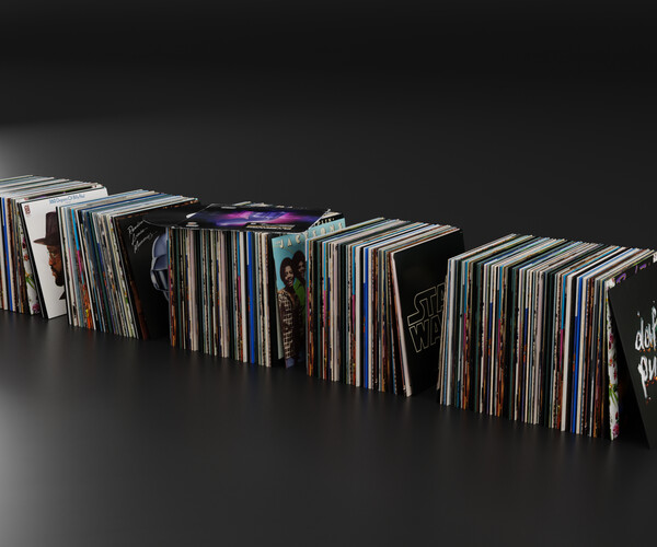 ArtStation - Vinyl LP Collection | Resources
