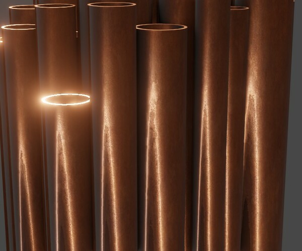 ArtStation - Cylinder Tree | Game Assets