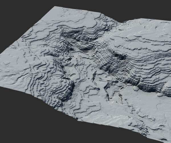 ArtStation - Desertic Valleys Collection Vol.1 | 12 Terrains at 8k ...