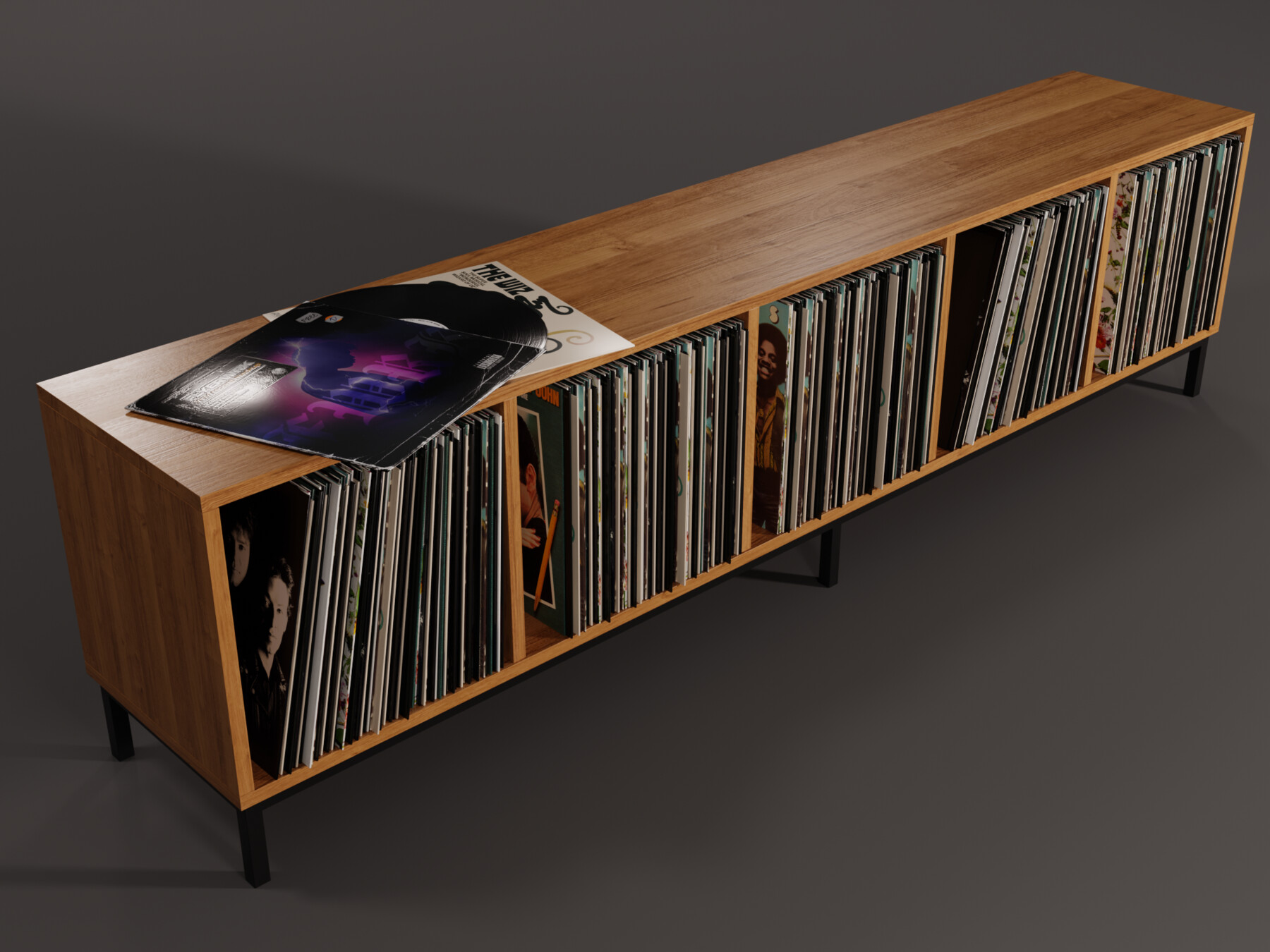 ArtStation - Vinyl LP Storage | Resources
