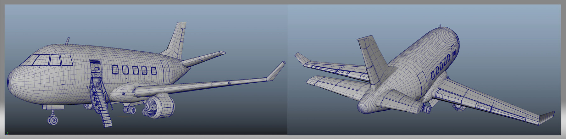 ArtStation - aircraft Airliner | Resources