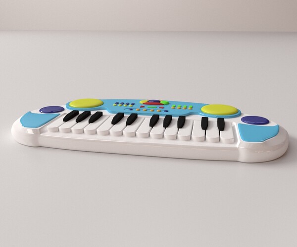 ArtStation - Electronic Keyboard Toy | Game Assets