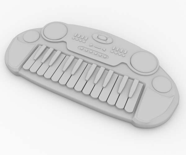 ArtStation - Electronic Keyboard Toy | Game Assets