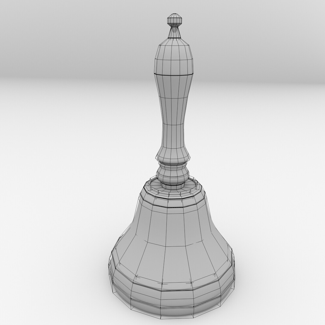 ArtStation - School Bell | Game Assets