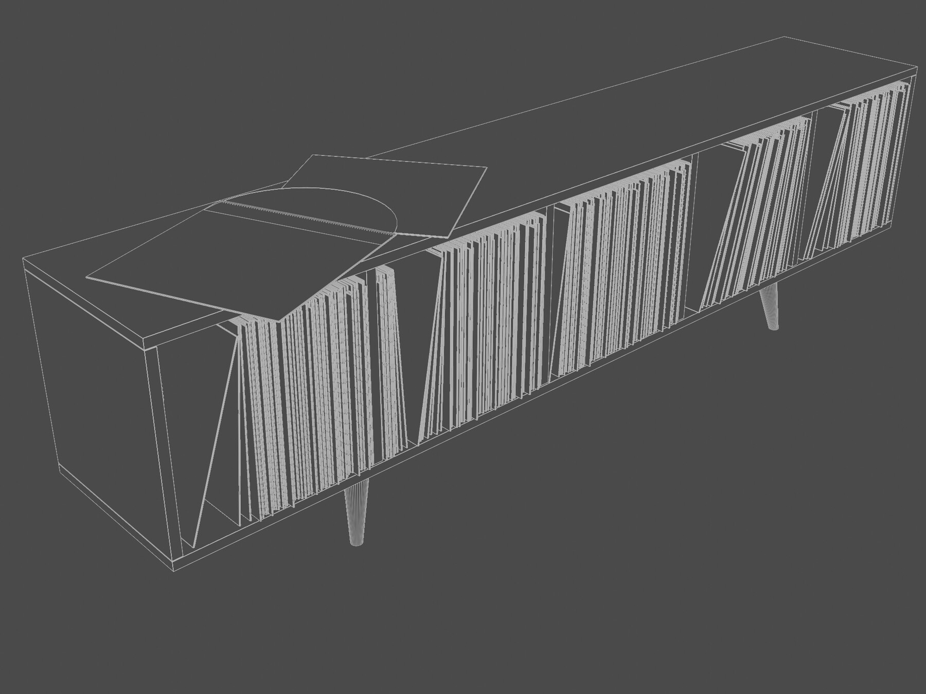 ArtStation - Vinyl Storage No3 | Resources