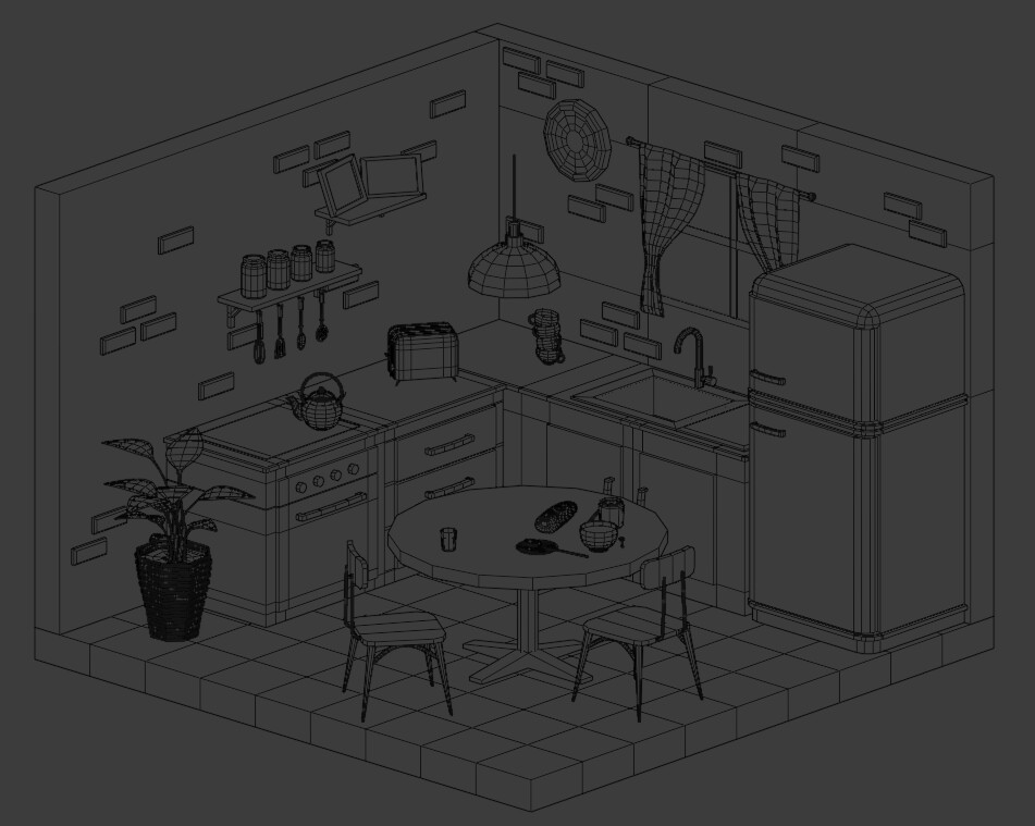 ArtStation - Kitchen | Game Assets