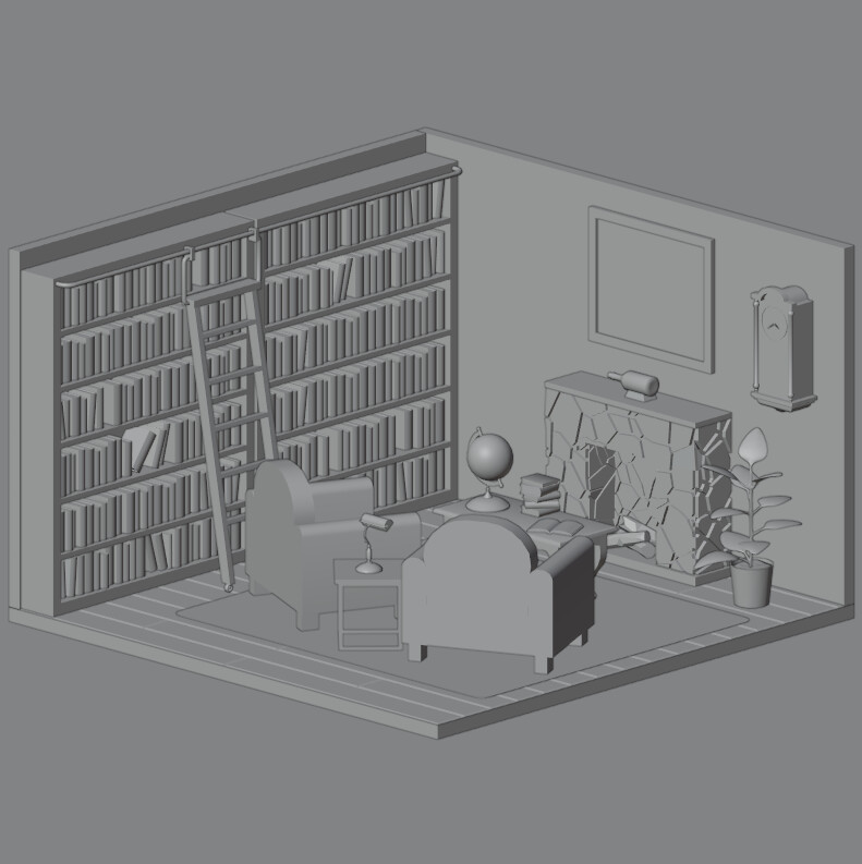 ArtStation - Living-room | Game Assets