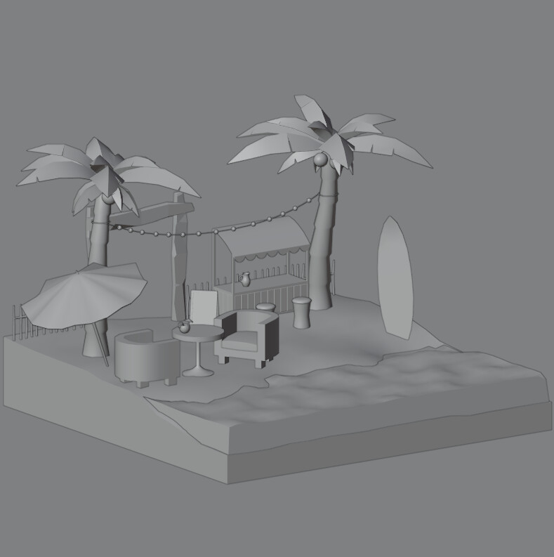ArtStation - Beach | Game Assets