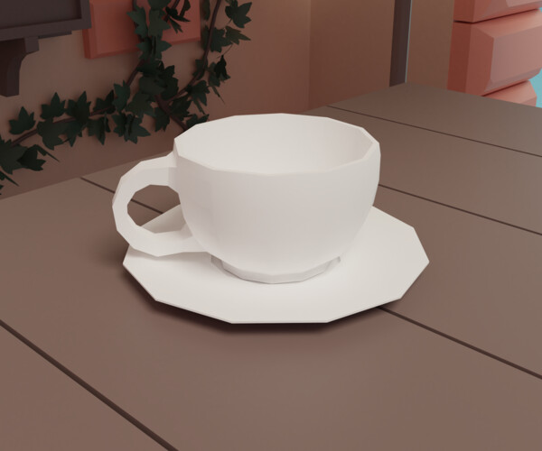 ArtStation - Coffee shop | Game Assets