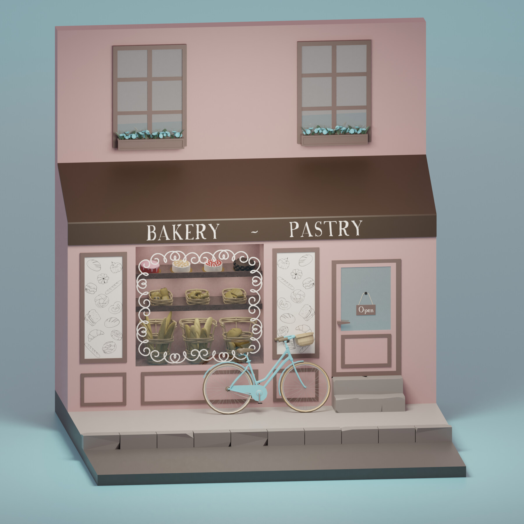 ArtStation - Bakery | Game Assets