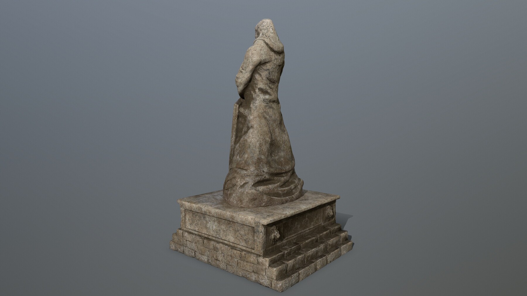 ArtStation - old statue | Game Assets